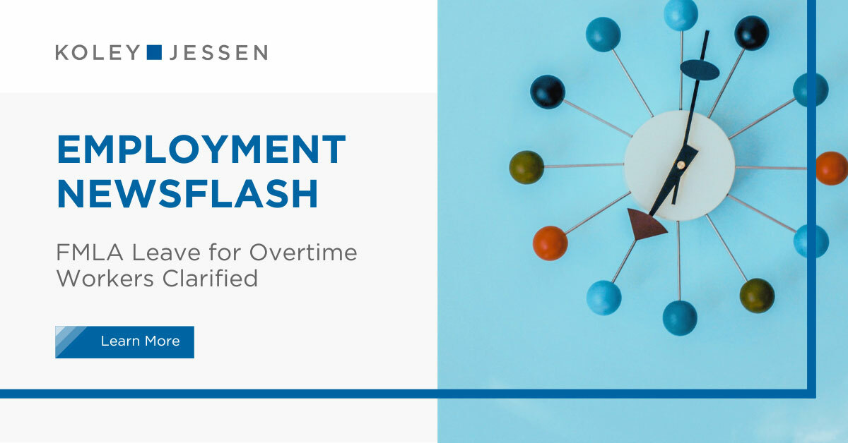 Department of Labor Issues Opinion Letter Clarifying FMLA Leave for ...